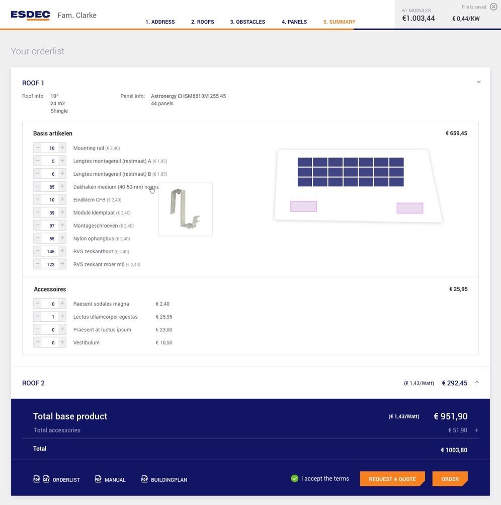 ESDEC innovative design tool